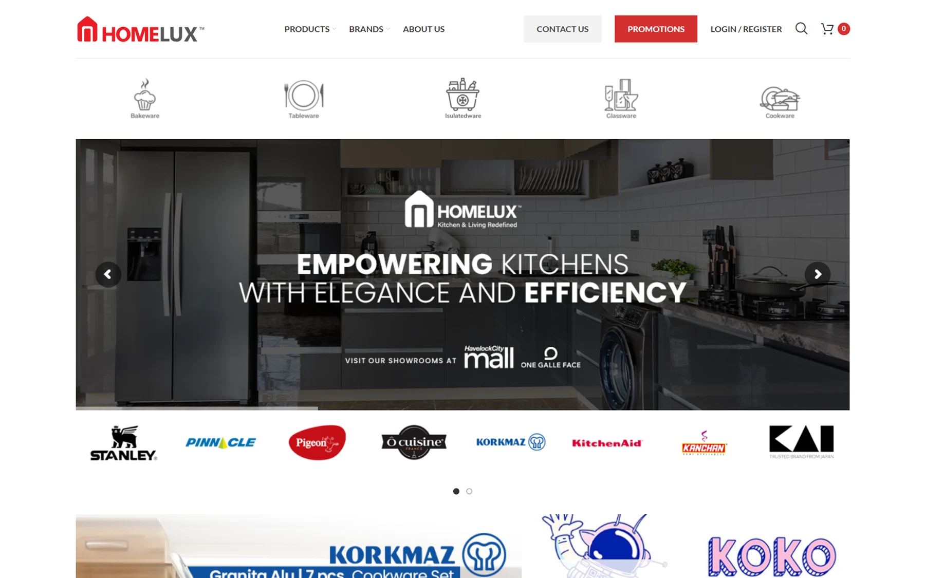 ideaGeek – Secured & Speeded Up Homelux’s eCommerce Platform